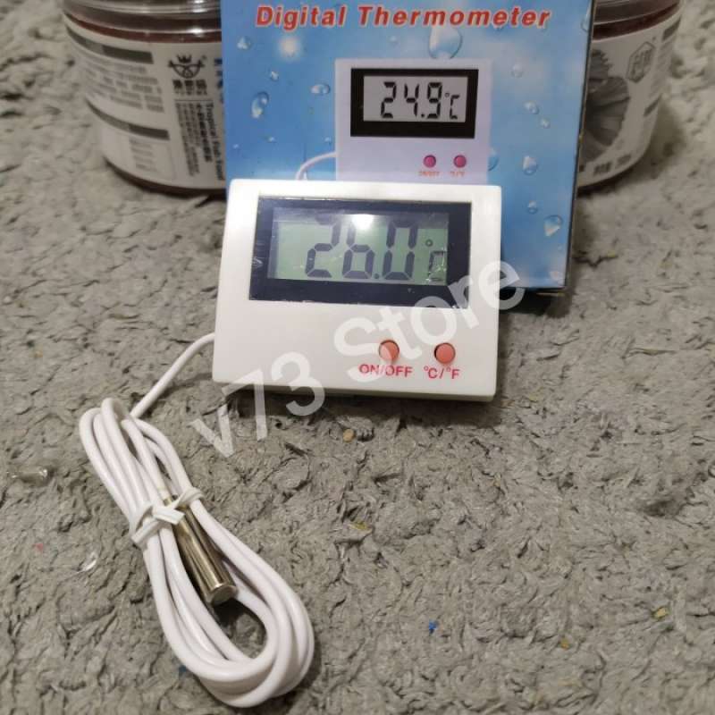 Jual Thermometer / Termometer Digital Untuk Air Aquarium Di Seller ...