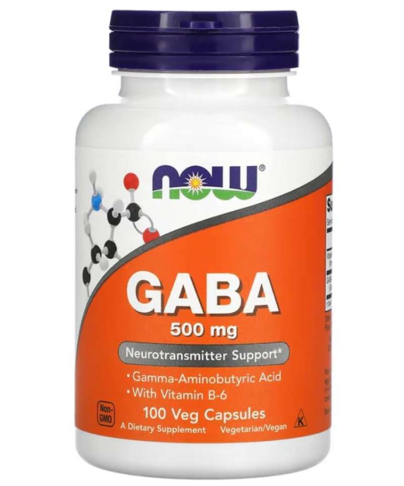 Promo Now Foods Gaba 500 Mg 100 Veg Cap Now Gaba 500 Mg Tidur Lelap ...