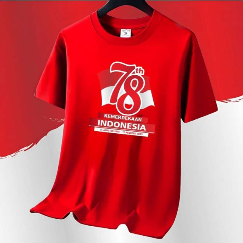 Jual Kaos 17 Agustus/Kaos Kemerdekaan Hut RI / Kaos Dirgahayu Indonesia - Merah , M di Seller ...