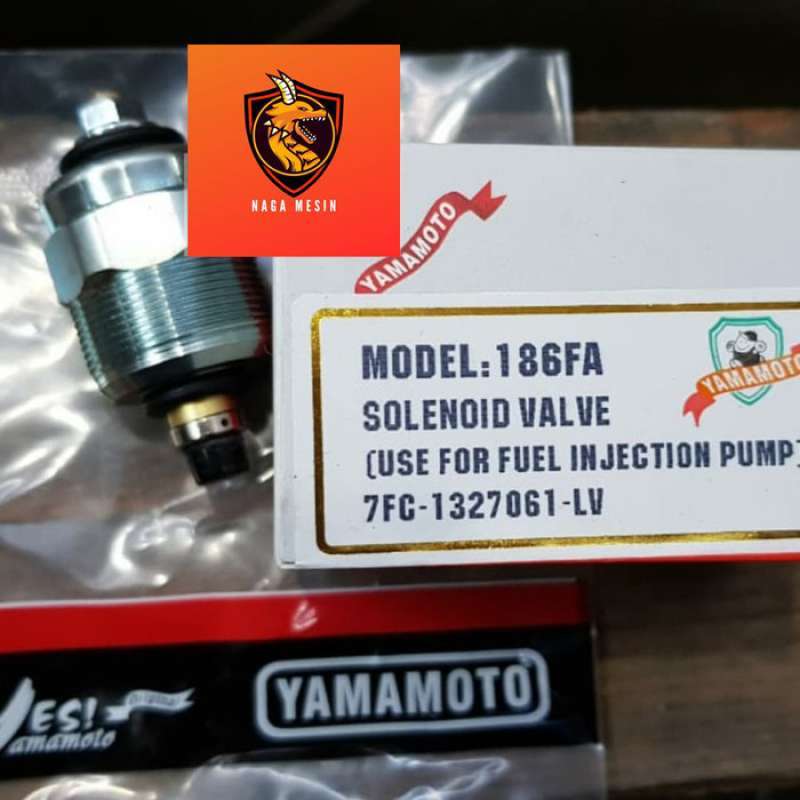 Promo Solenoid Valve 186FA Fuel Injection Pump Solar Genset Silent 5 ...