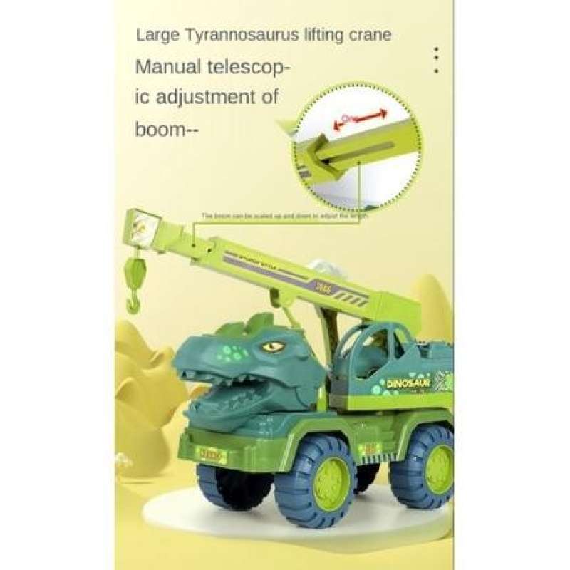 Promo Mainan Mobil Dinosaurus Truck Lengkap Dengan Aksesoris Tahan ...