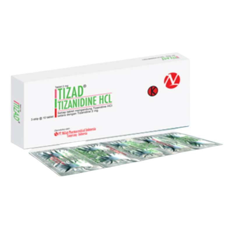 Jual Tizad 2mg @30 Tablet Di Seller Gotuku Official Store - Boulevard ...