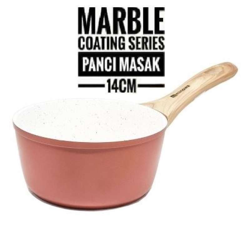 Promo Panci Mpasi Sauce Pan Mini White Marble Ceramic Minowa By ...