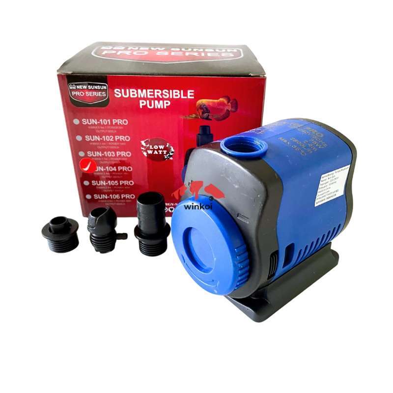 Jual SUNSUN JQP 2500 POMPA AIR CELUP KOLAM IKAN AQUARIUM SUBMERSIBLE ...