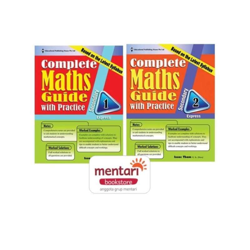 Promo Complete Maths Guide Secondary | Buku Latihan Matematika Smp ...