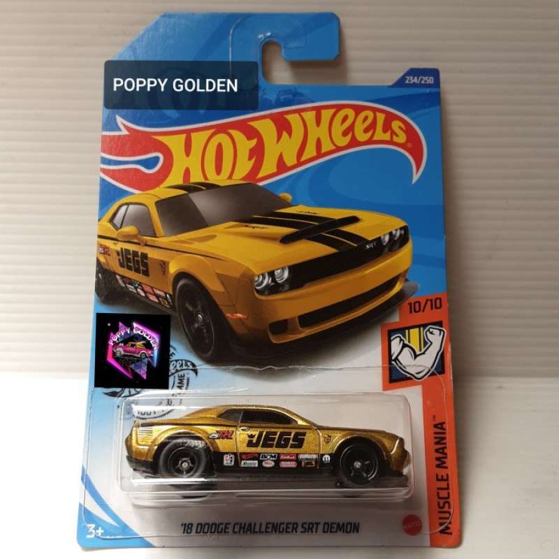 Promo Hotwheels Ths 18 Dodge Challenger Srt Demon Super Treasure Hunt