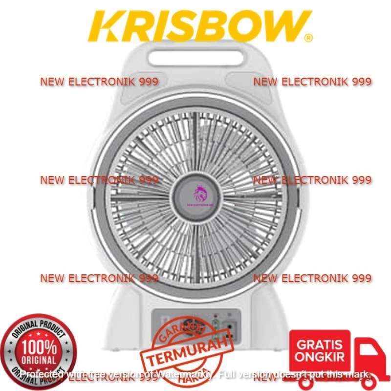 Promo Krisbow Emergency Box Fan 12inc 10145033 Diskon 23% Di Seller ...