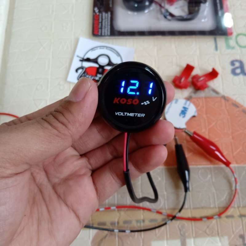 Promo Voltmeter Koso Bulat Diskon 23% Di Seller Makarena Store ...