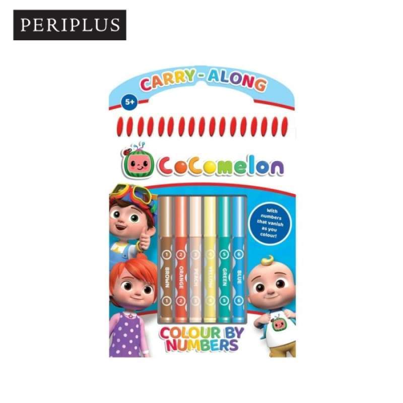 Promo Cocomelon Colour by Numbers - 9781788243148 Diskon 23% di Seller ...