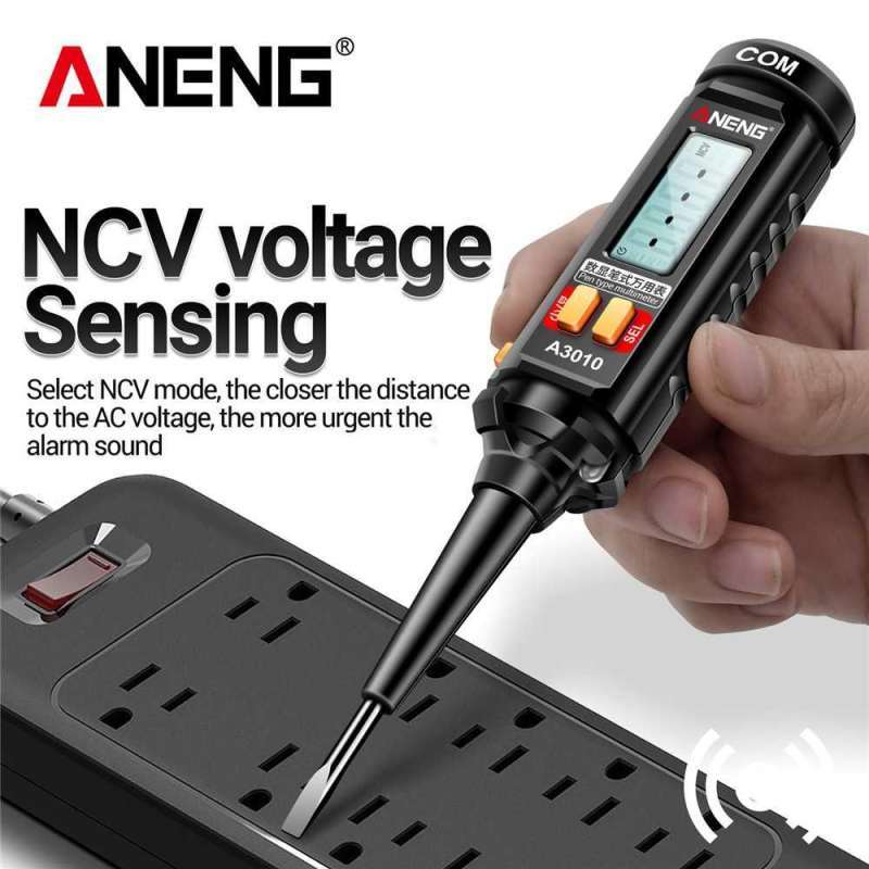 Jual Digital Multimeter Tespen 2in1 Tester Ac Voltage Ncv 4000 Count ...