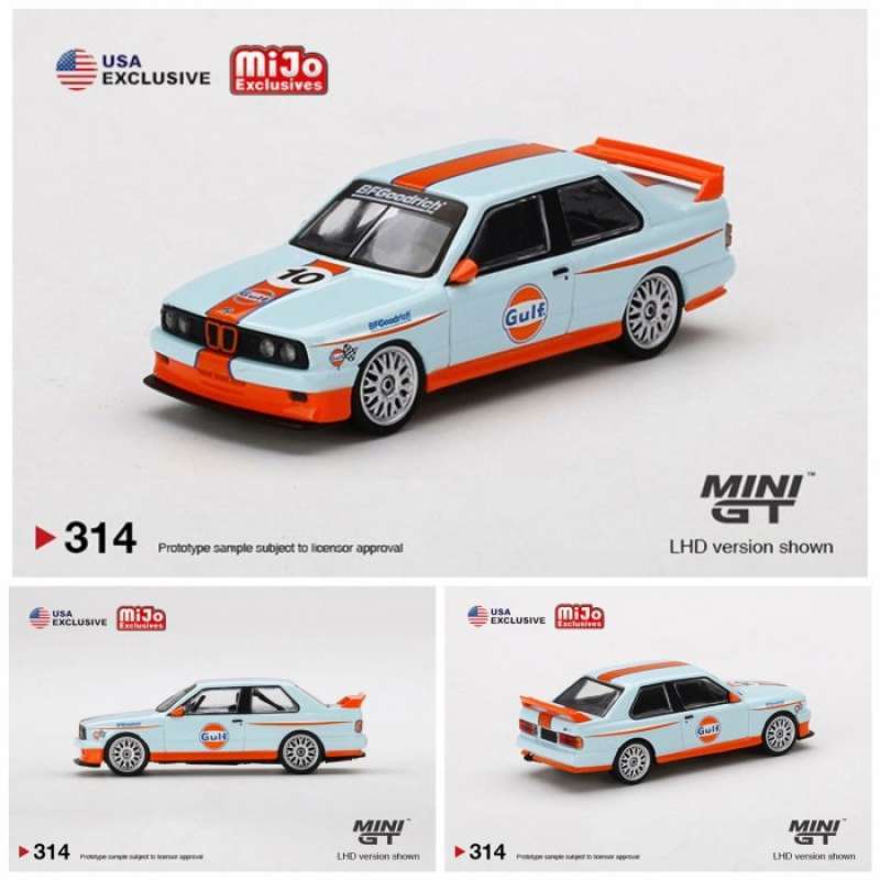 Promo Mini Gt Minigt Mijo Exclusive Bmw M3 E30 Gulf 1/64 Diskon 17% di ...