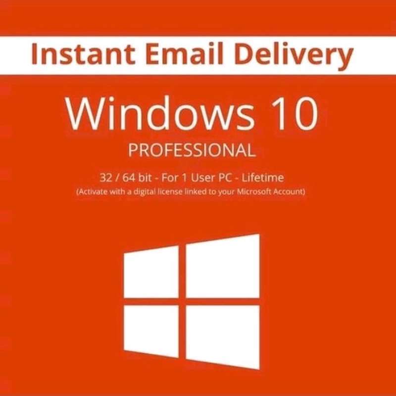 Jual Windows Lisensi Windows 10 Pro Original Aktivasi key Original ...