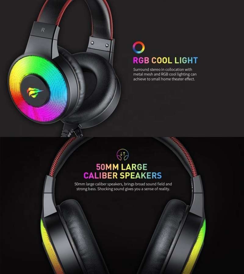 Jual Havit Headset/Headphone Gaming RGB Jack 3.5mm di Seller Havit ...