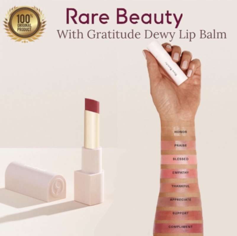 Promo Rare Beauty By Selena Gomez With Gratitude Dewy Lip Balm Diskon ...