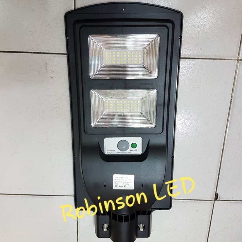 Jual Lampu Jalan Solar Led 40W 40 Watt Panel Surya Pju All In One 40 ...