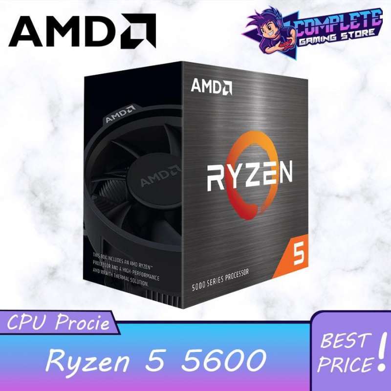 Jual Amd Ryzen 5 5600 | Cpu / Processor Amd Am4 Zen 3 6 Cores 12 Threads Di Seller Cgs Comp ...