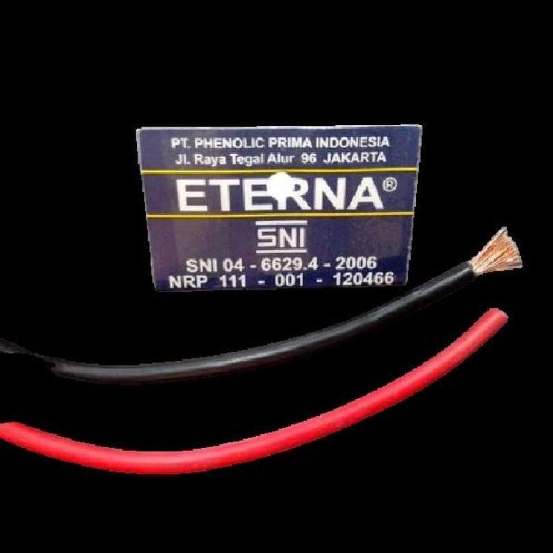 Jual ETERNA Kabel Listrik NYAF Serabut 1.5 mm 1x1.5mm Per Meter di Seller Cybercom - Kesawan ...