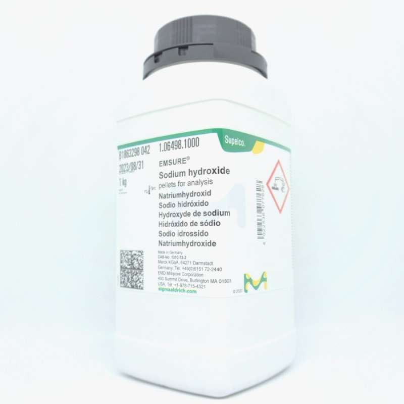Promo Sodium Hydroxide|Merck|1.06498.1000|Chemical Reagent|1Kg Diskon ...