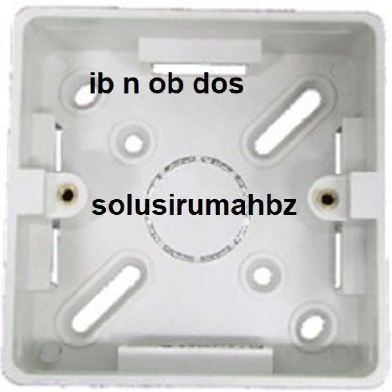 Jual Ib Inbow Saklar Listrik Tombol Bulat Kecil Minimalis Ob Alat Out ...