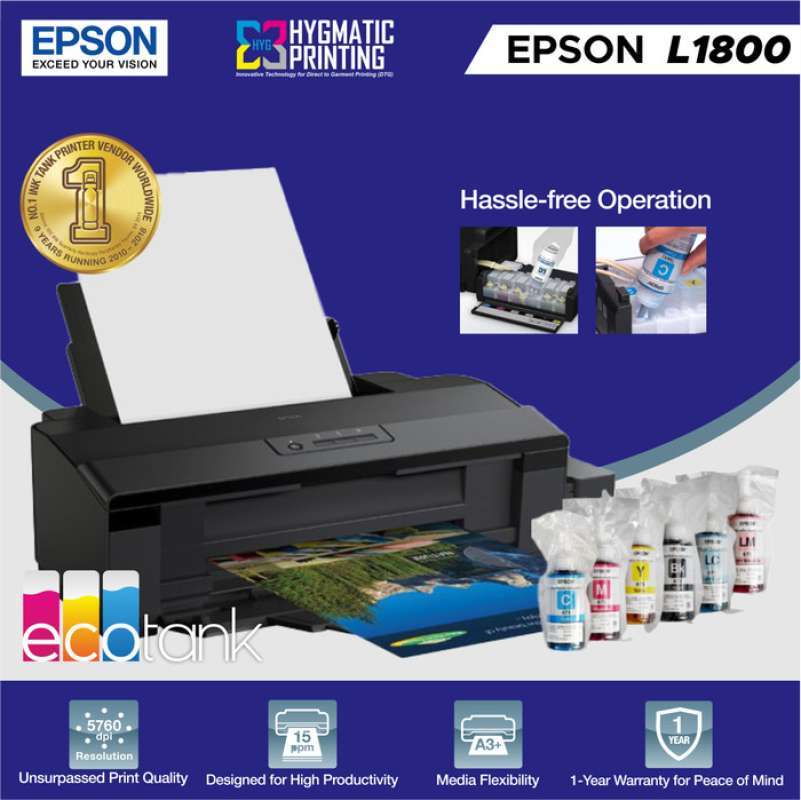 Jual Printer Epson L1800 A3+ Photo Ink Tank Di Seller 17 Store - Petojo ...
