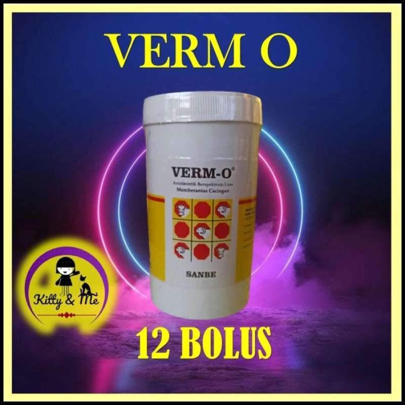 Promo Verm O 12 Bolus Obat Cacing Hewan Ternak Sapi, Kerbau Dan Kuda ...
