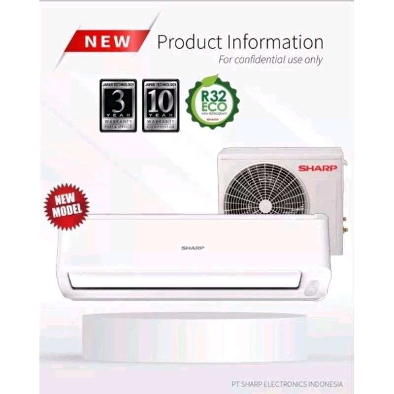 Jual AC SHARP 3/4 PK AH-A7BEY 3/4 PK SUPER JET R32 [INDOOR+OUTDOOR UNIT ...