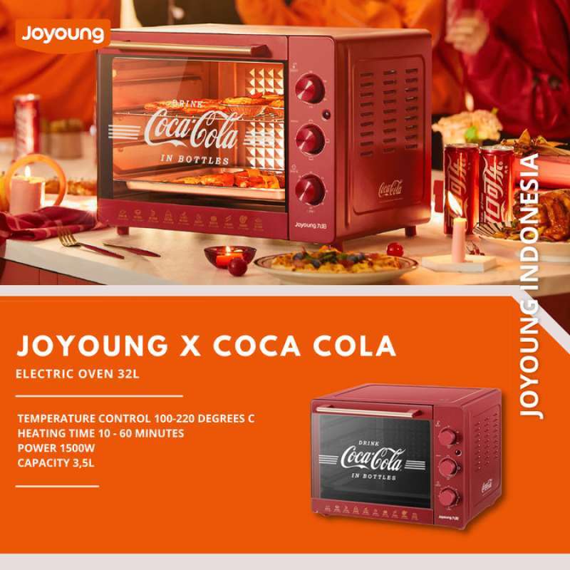 Jual Joyoung X Coca Cola Electric Oven Multifungsi 32l Oven Elektrik Di ...