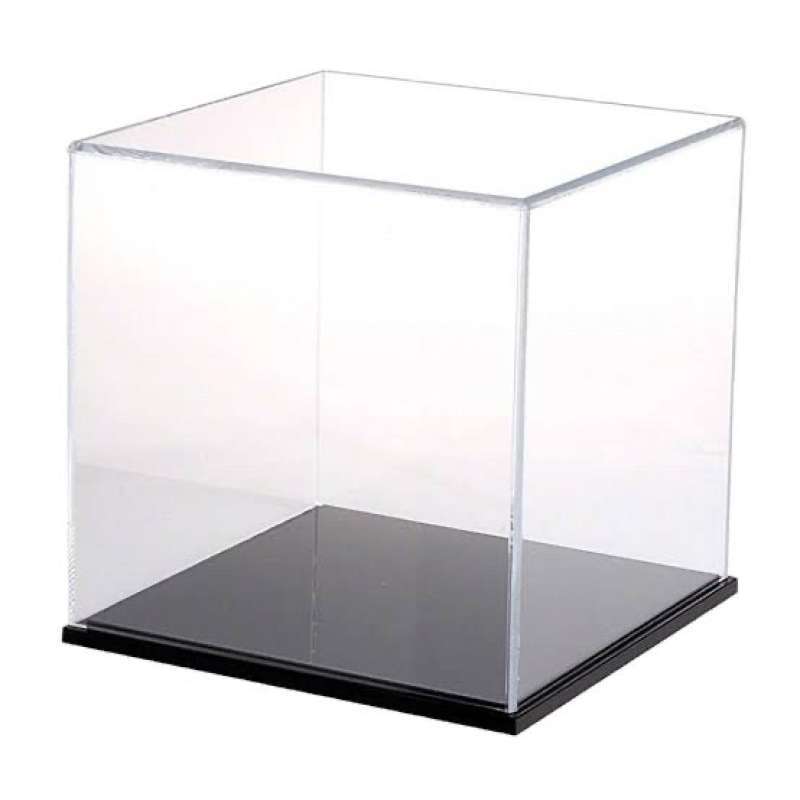 Promo Acrylic box action figure / tempat pajangan 3mm ukuran 28 x 28 x ...