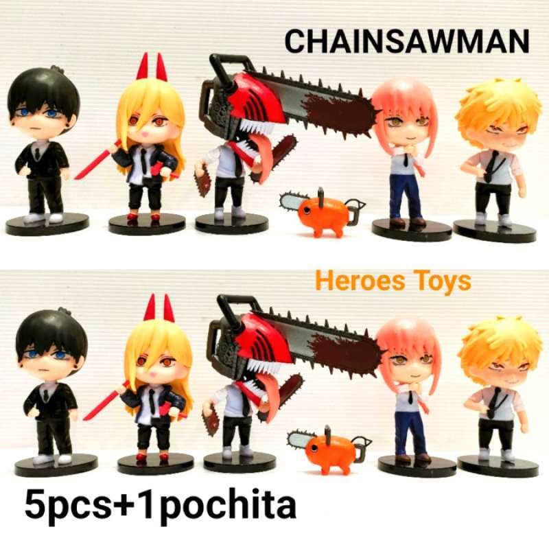 Jual Mainan ChainSaw Man Denji Action Figure Chain Saw Man Anime DENJI ...