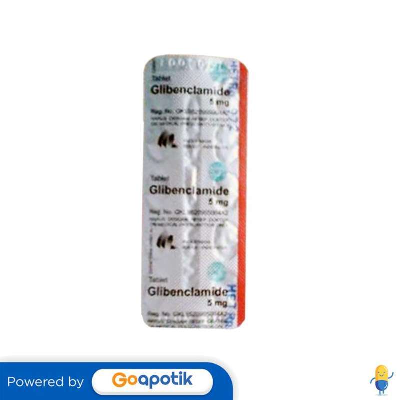 Jual Glibenclamide Indofarma 5 Mg Strip 10 Kaplet Di Seller Apotek ...