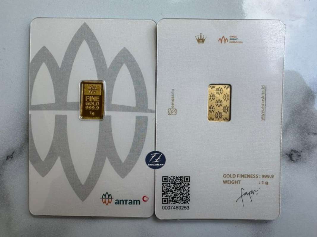 Jual Logam Mulia LM Emas Kita X Hartadinata 1 gram 1gram Certieye ...