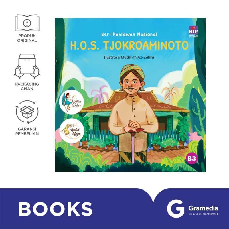 Jual Buku Seri Pahlawan Nasional H.O.S. Tjokroaminoto (Solikhatul ...