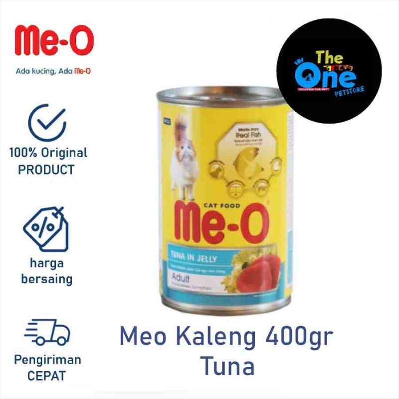 Jual Makanan Kucing Basah Meo Kaleng 400g Adult Me-o Can Adult Di ...