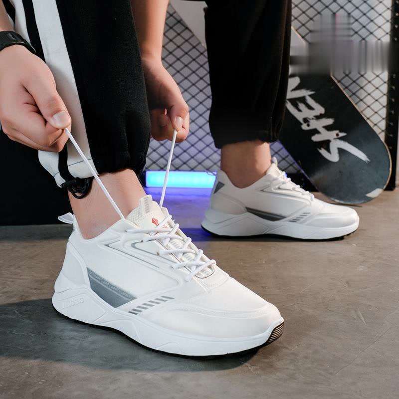 Promo Sepatu Lari - Raptor Putih Polos | Sepatu Sneakers Running Gym ...