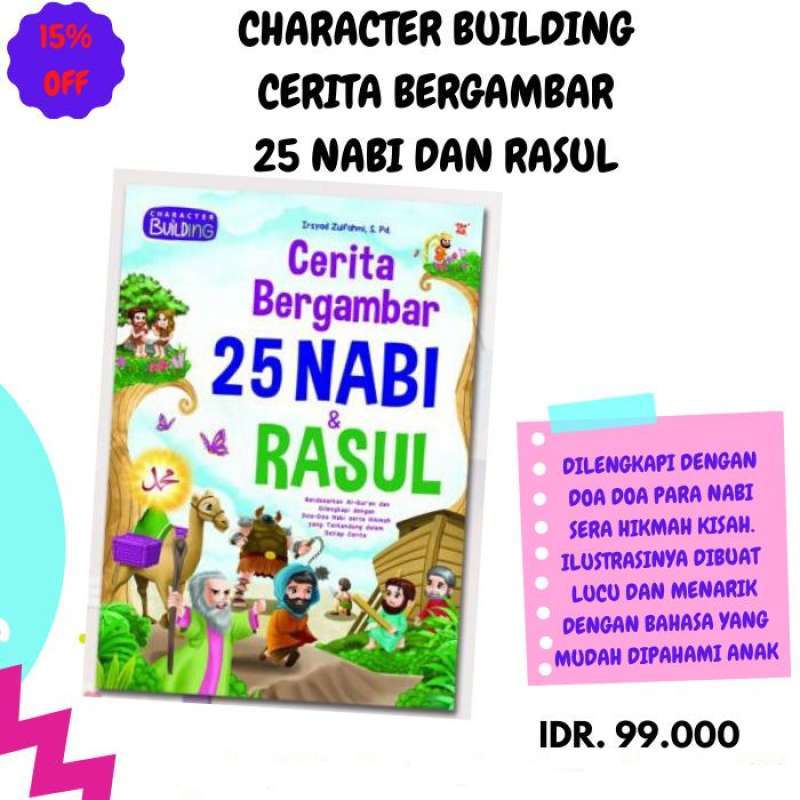 Jual Buku Agama Anak - Cerita Bergambar 25 Nabi Dan Rasul Di Seller Pilihan Shop - Harapan Jaya ...