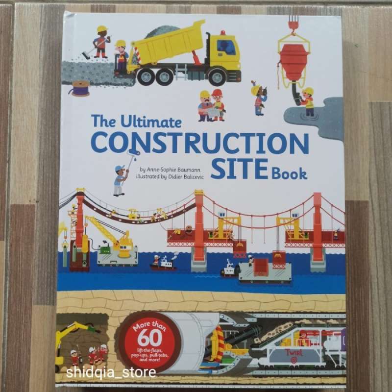 Promo The Ultimate Construction Site Book Buku Impor Edukasi Anak ...