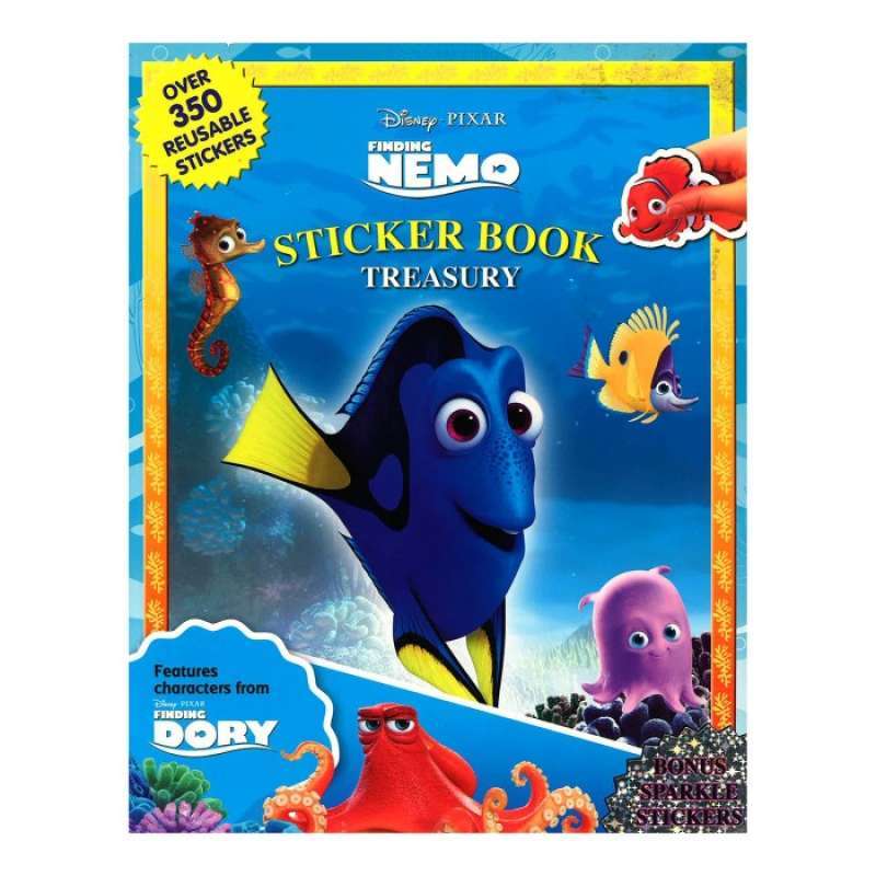 Promo Sticker Book Treasury Finding Nemo & Finding Dory Diskon 23% Di ...