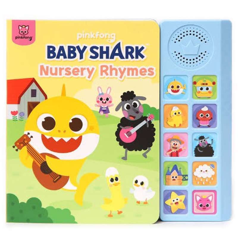 Promo PINKFONG BABY SHARK SONGS SOUND BOOK SING ALONG NURSERY RHYMES ...