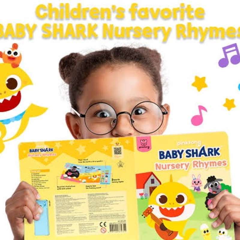 Promo PINKFONG BABY SHARK SONGS SOUND BOOK SING ALONG NURSERY RHYMES ...