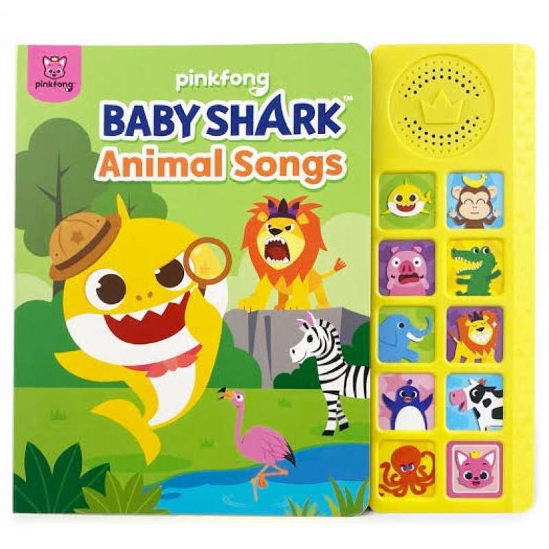 Promo PINKFONG BABY SHARK SONGS SOUND BOOK SING ALONG NURSERY RHYMES ...