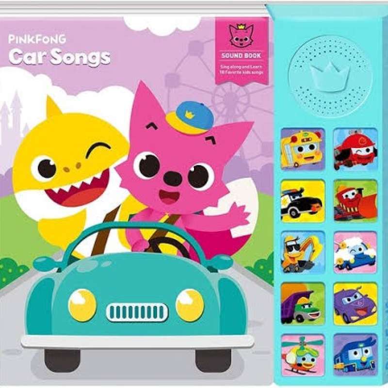 Promo PINKFONG BABY SHARK SONGS SOUND BOOK SING ALONG NURSERY RHYMES ...
