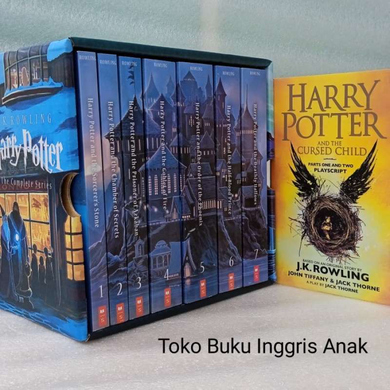 Promo HARRY POTTER ANNIVERSARY EDITION BOX SET ENGLISH - Diskon 50% di ...