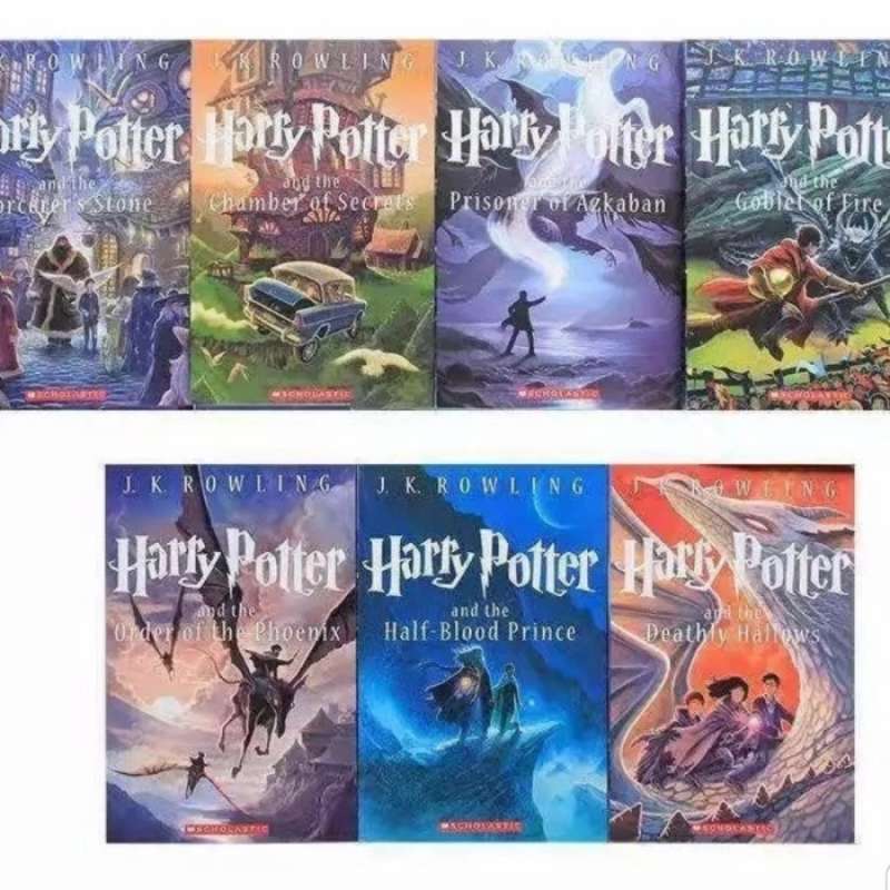 Promo HARRY POTTER ANNIVERSARY EDITION BOX SET ENGLISH - - Box Sempurna ...