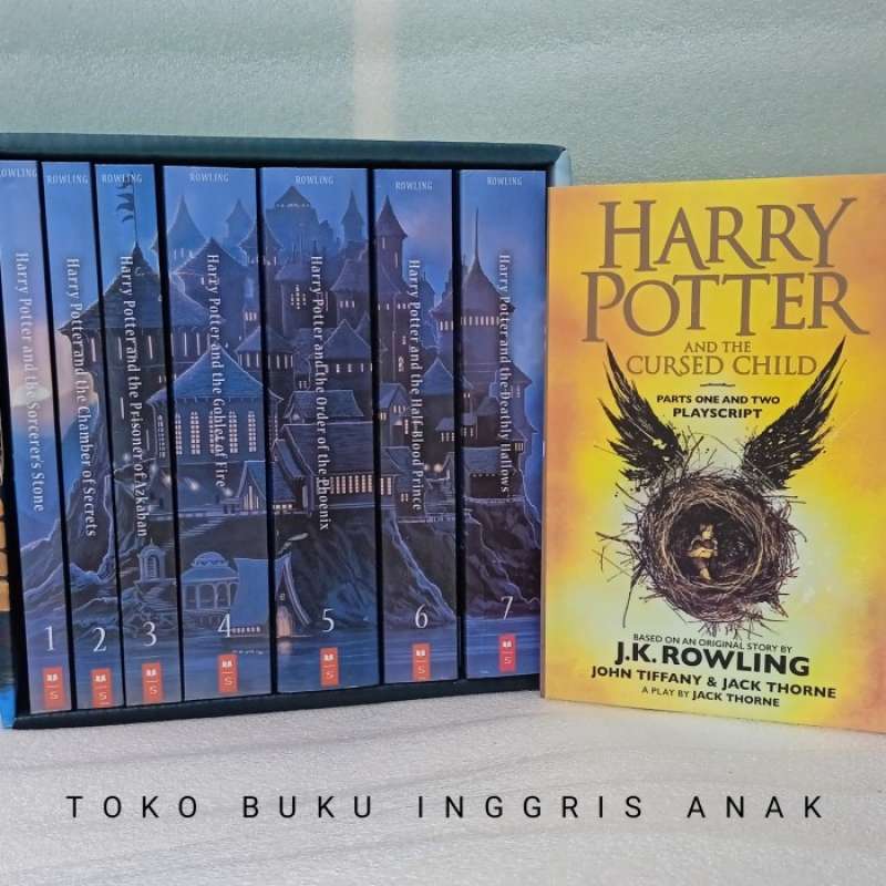 Promo HARRY POTTER ANNIVERSARY EDITION BOX SET ENGLISH - - Box Sempurna ...