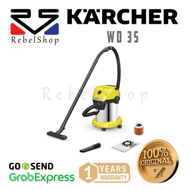 Promo Karcher Wd3S / Wd 3S Vakum Wet And Dry Vacuum Cleaner Wd3 Wd 3 Promo Diskon 2% di Seller ...