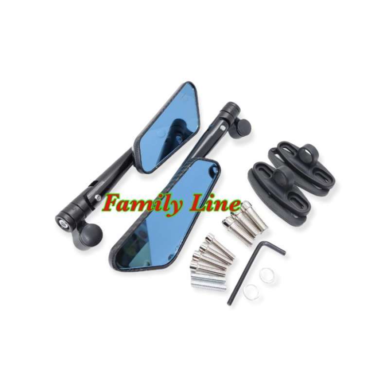 Promo Spion Circuit Carbon Model Rizoma Kaca Biru Motor Universal ...