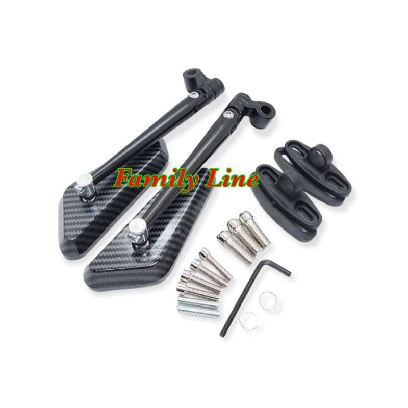 Promo Spion Circuit Carbon Model Rizoma Kaca Biru Motor Universal ...