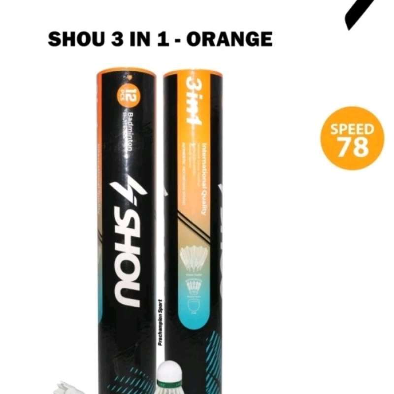 Jual Shuttlecock Shou 3 In 1 Original - Tosca-speed 77 Di Seller ...