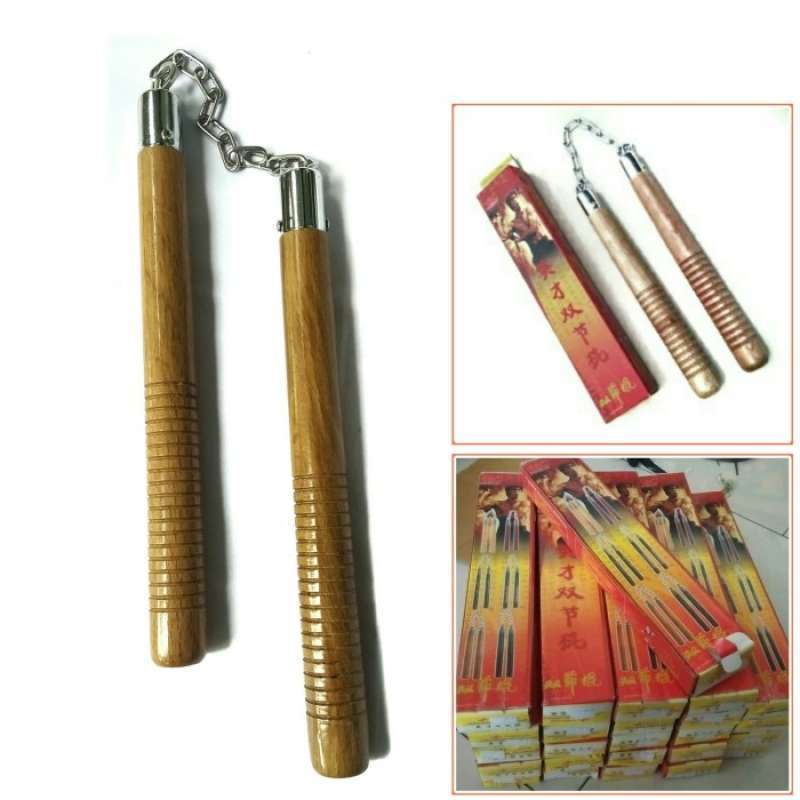 Jual Ruyung Kayu Double Stick Yinchai Brucelee Di Seller Tombstone ...