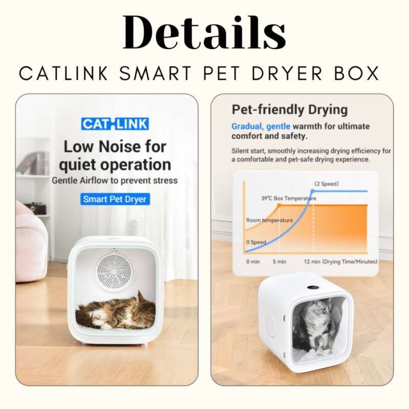 Jual Catlink Smart Pet Dryer Box - Kotak Pengering Kucing & Anjing - Std (non App) Di Seller ...